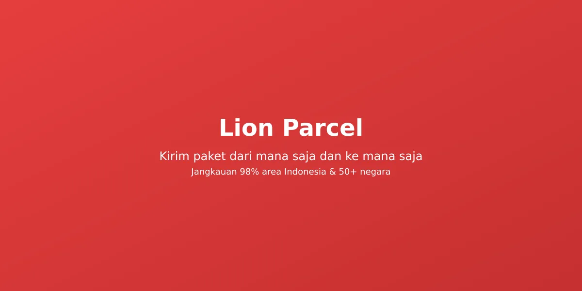 Lion Parcel Jasa Pengiriman Paket Kecil dan Besar yang Bisa COD Ongkir